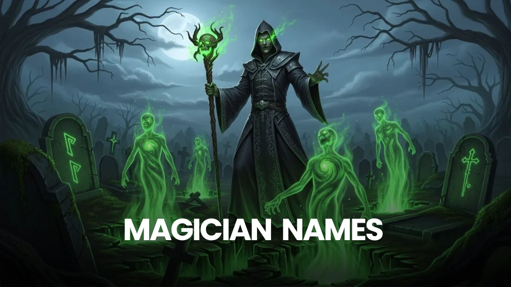 460+ Magician Names: Funny, Famous, RPG, DND, Male, Female